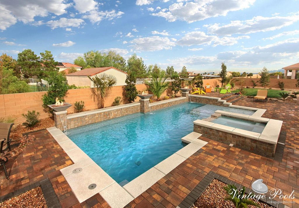 Custom Swimming Pools, Spas, Water Features | Vintage Pools